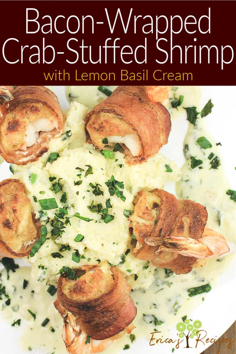 Bacon-Wrapped Crab-Stuffed Shrimp – Erica's Recipes