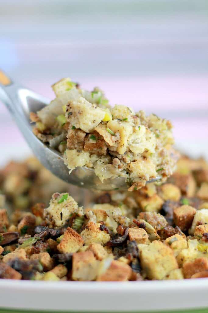 The Best Stuffing Recipe Ever – Erica's Recipes sausage stuffing