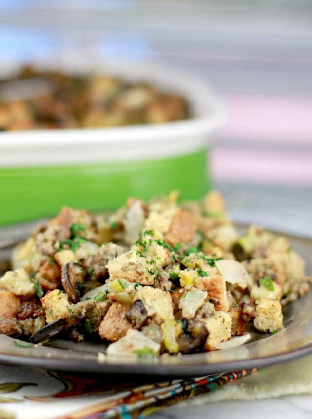 The Best Stuffing Recipe Ever – Erica's Recipes sausage stuffing