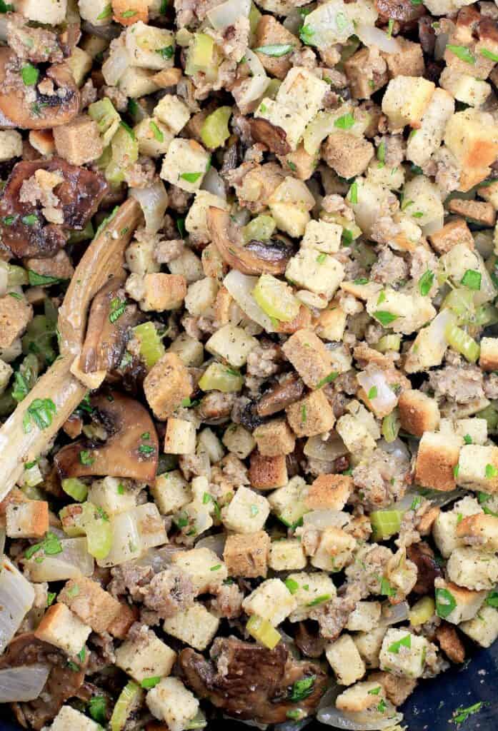 The Best Stuffing Recipe Ever – Erica's Recipes sausage stuffing