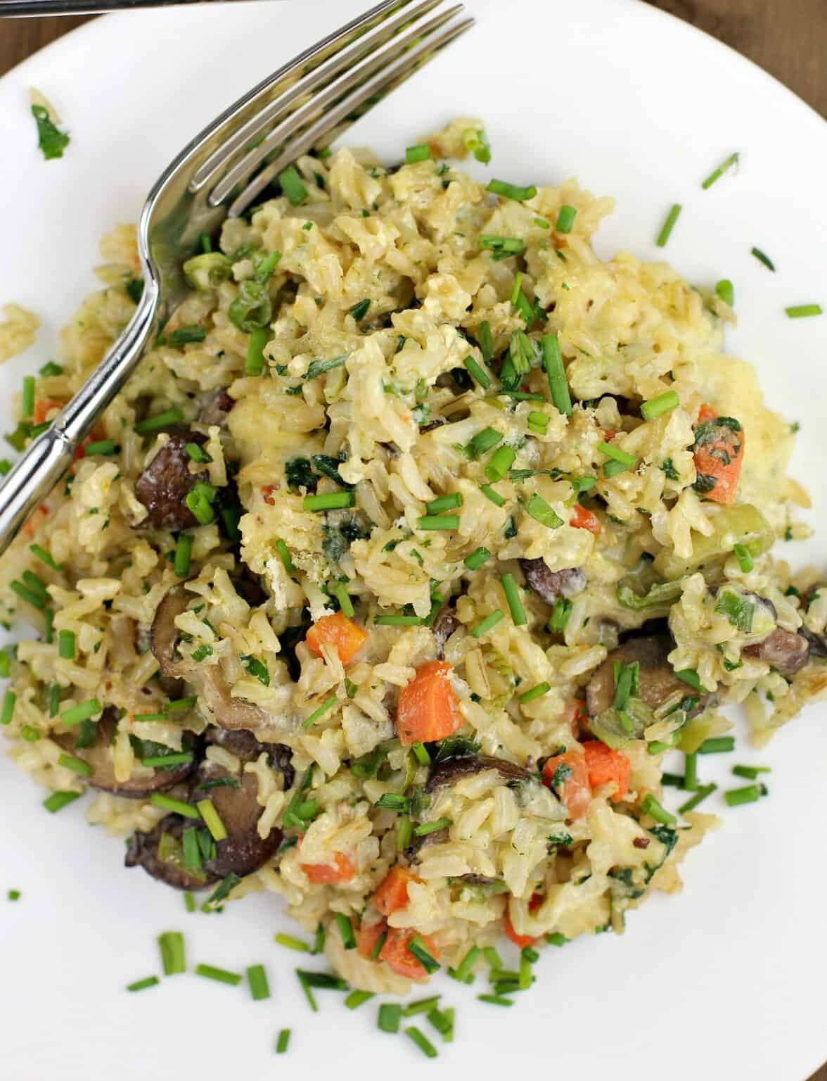 Brown Rice Casserole – Erica's Recipes – brown rice casserole