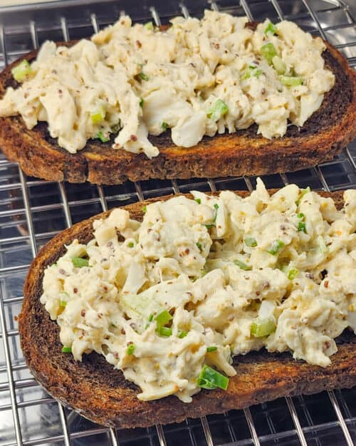 Open Faced Crab Melt Sandwich – Erica's Recipes