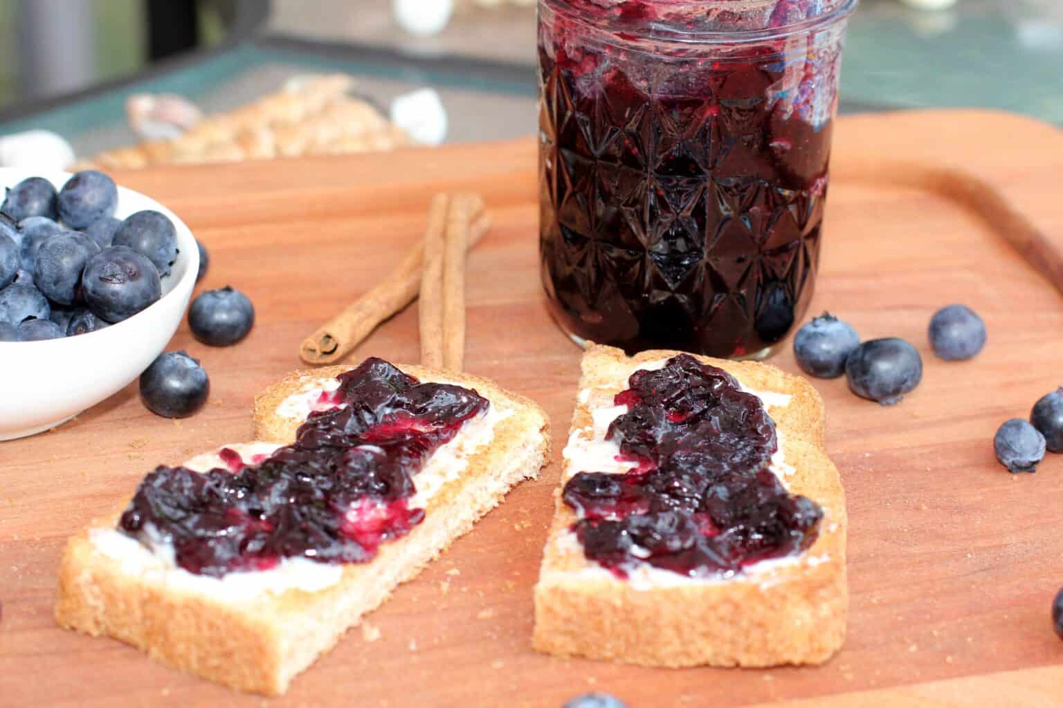 Cinnamon Blueberry Jam – Erica's Recipes