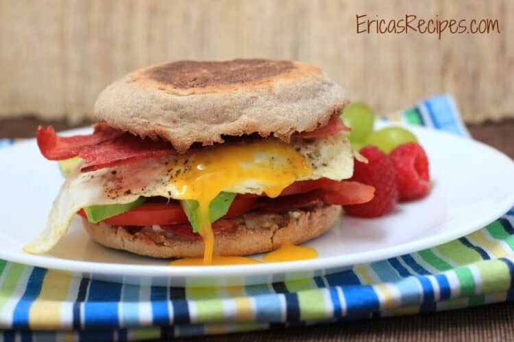 Favorite Breakfast Sammie – Erica's Recipes