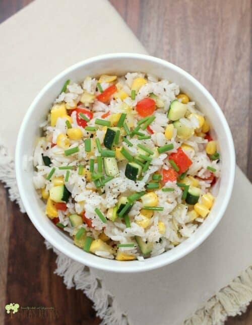 Kid-Friendly Confetti Rice – Erica's Recipes