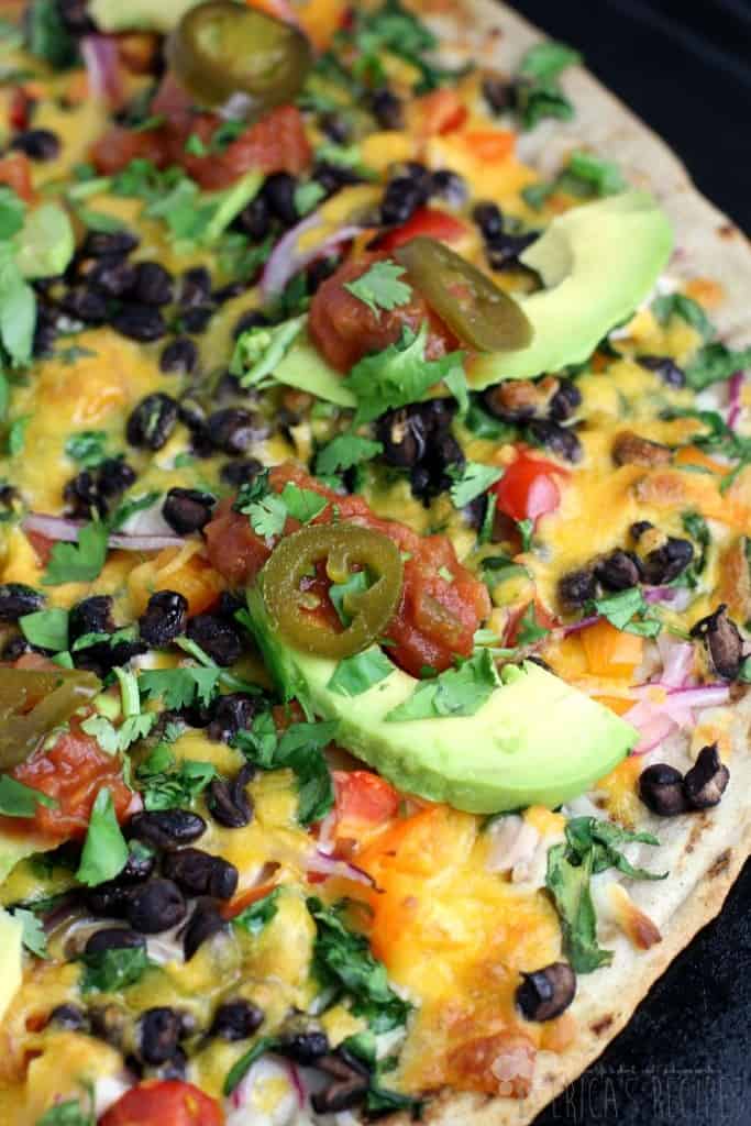 Mexican Chicken Pizza – Erica's Recipes