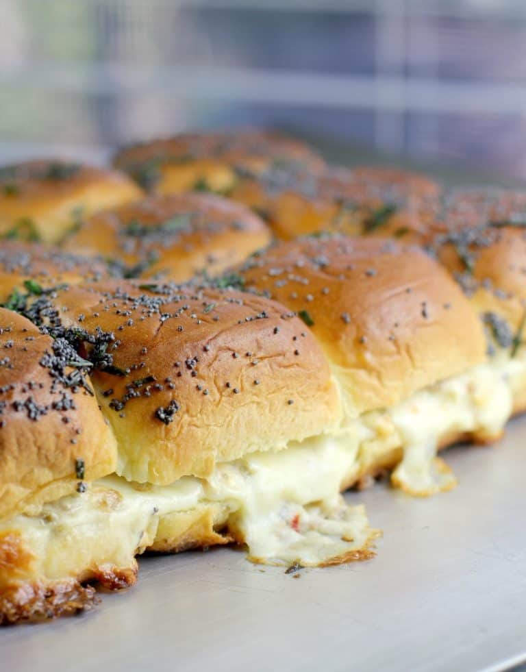 Cheesy Chipotle Party Sliders {Vegetarian} – Erica's Recipes