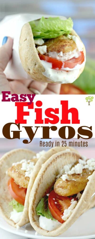 Easy Fish Gyros – Erica's Recipes