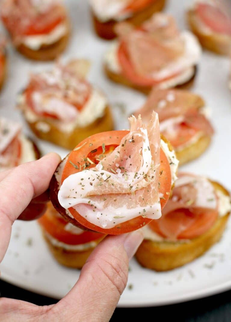 Crostini with Prosciutto – Erica's Recipes – prosciutto appetizer