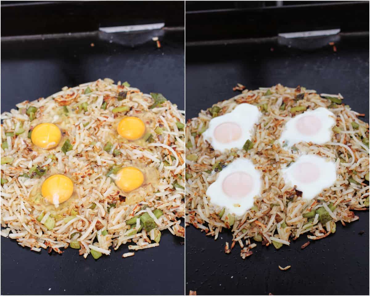 Griddle Hash Browns Ericas Recipes Blackstone Hash Browns