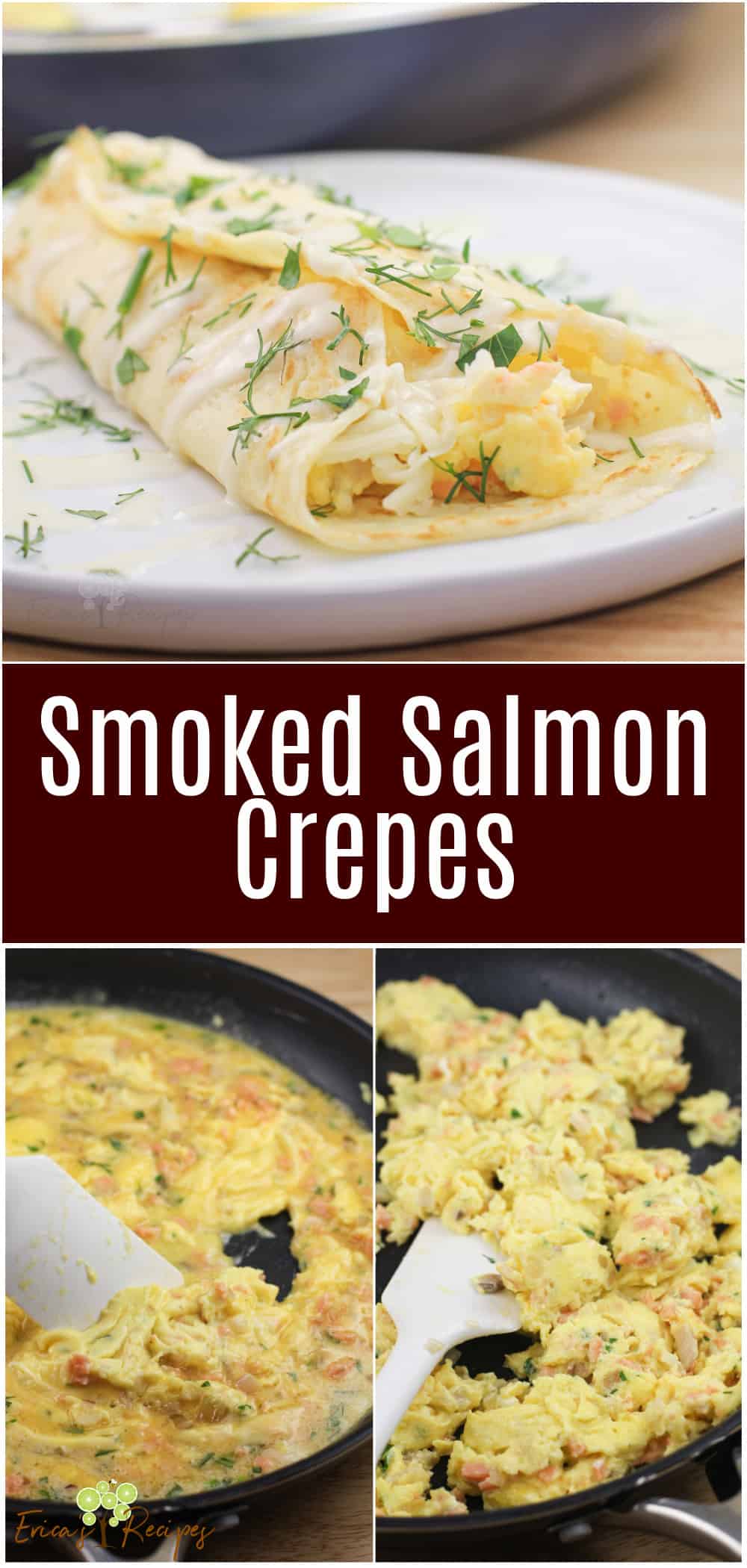 Smoked Salmon Crepes – Erica's Recipes – salmon crepe recipe