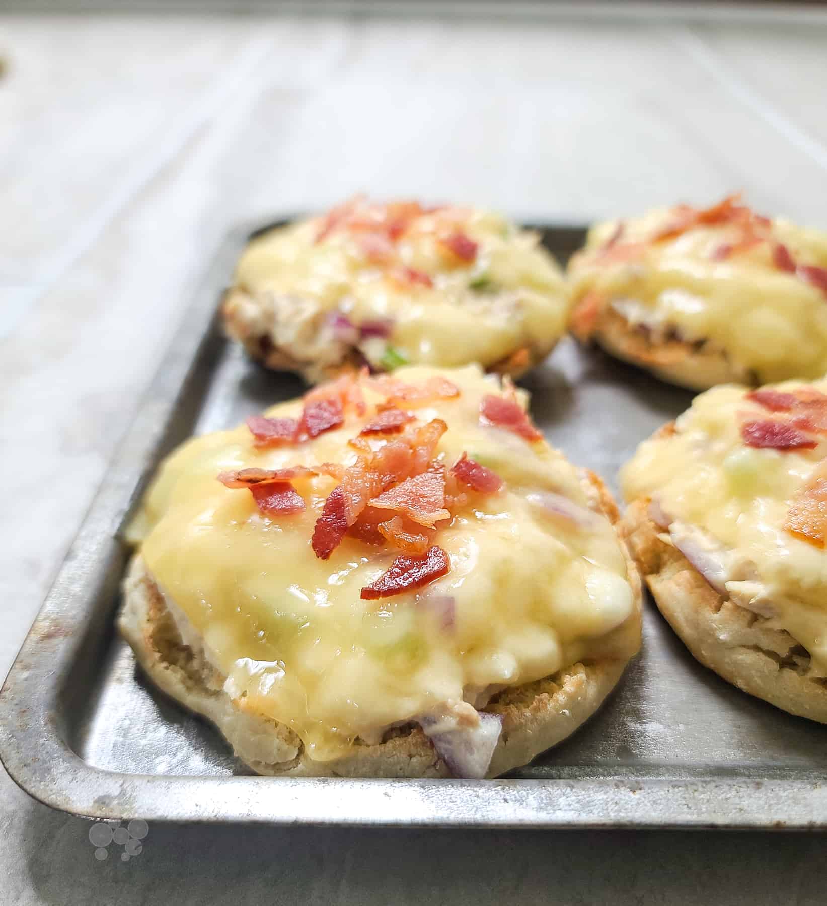 Open Faced Tuna Melt with Bacon – Erica's Recipes