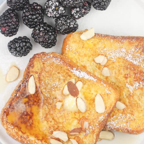 Blackstone French Toast with Amaretto – Erica's Recipes