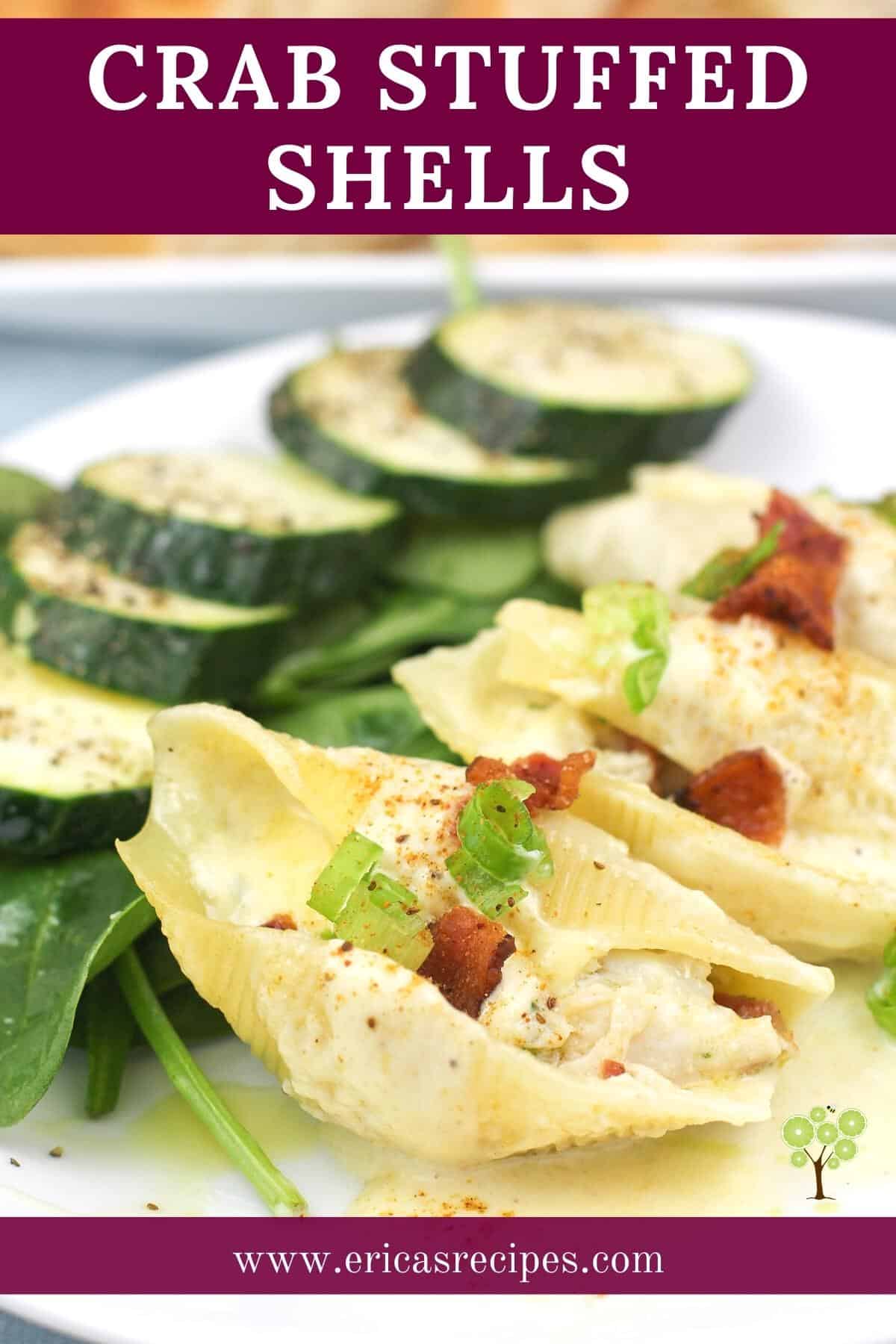 Crab Stuffed Shells – Erica's Recipes