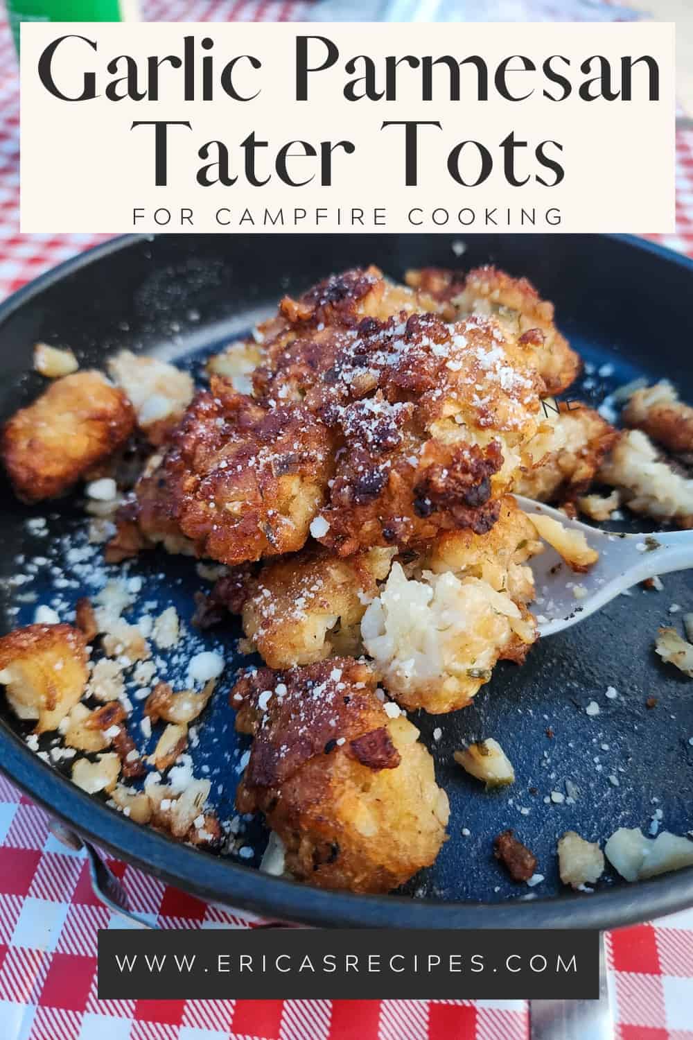 Pie Iron Tater Tots – Erica's Recipes