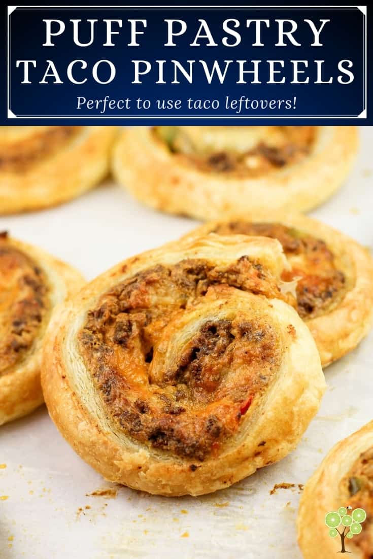 Puff Pastry Taco Pinwheels – Erica's Recipes